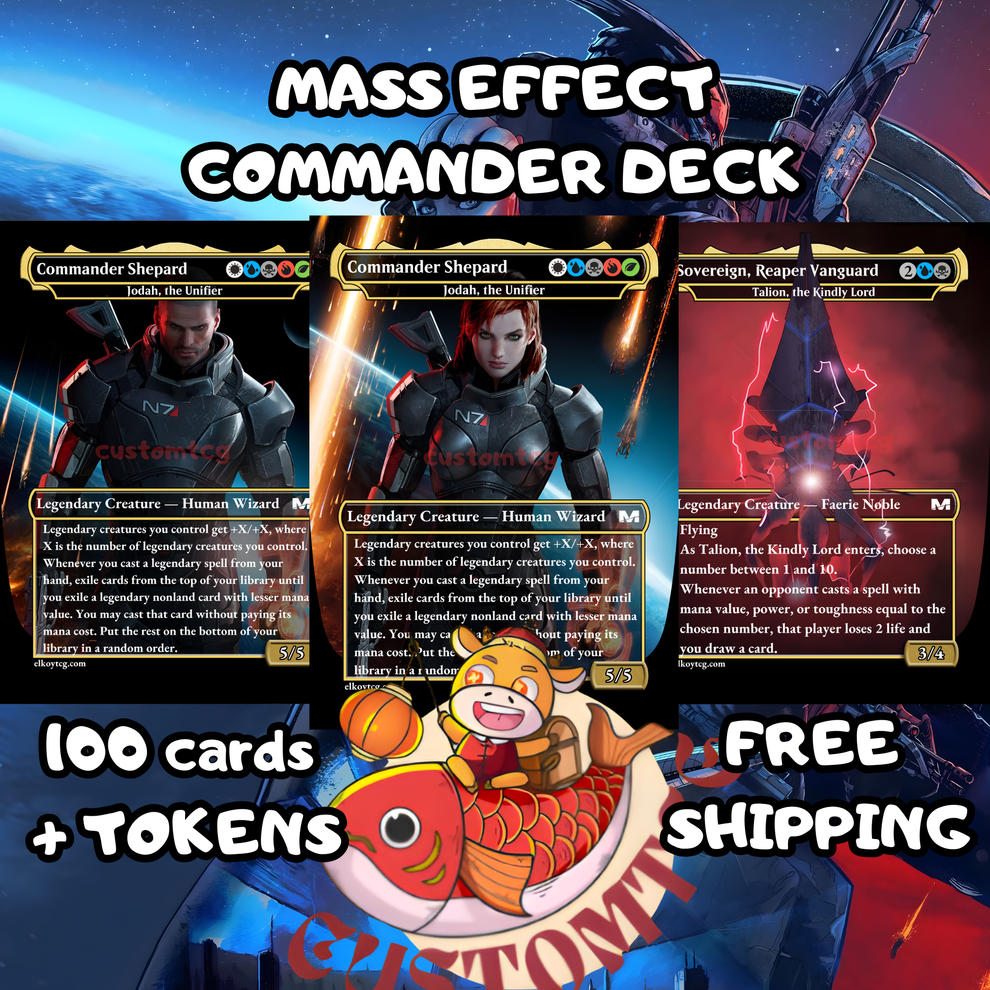 Mass Effect Custom Deck – ElkoyTCG