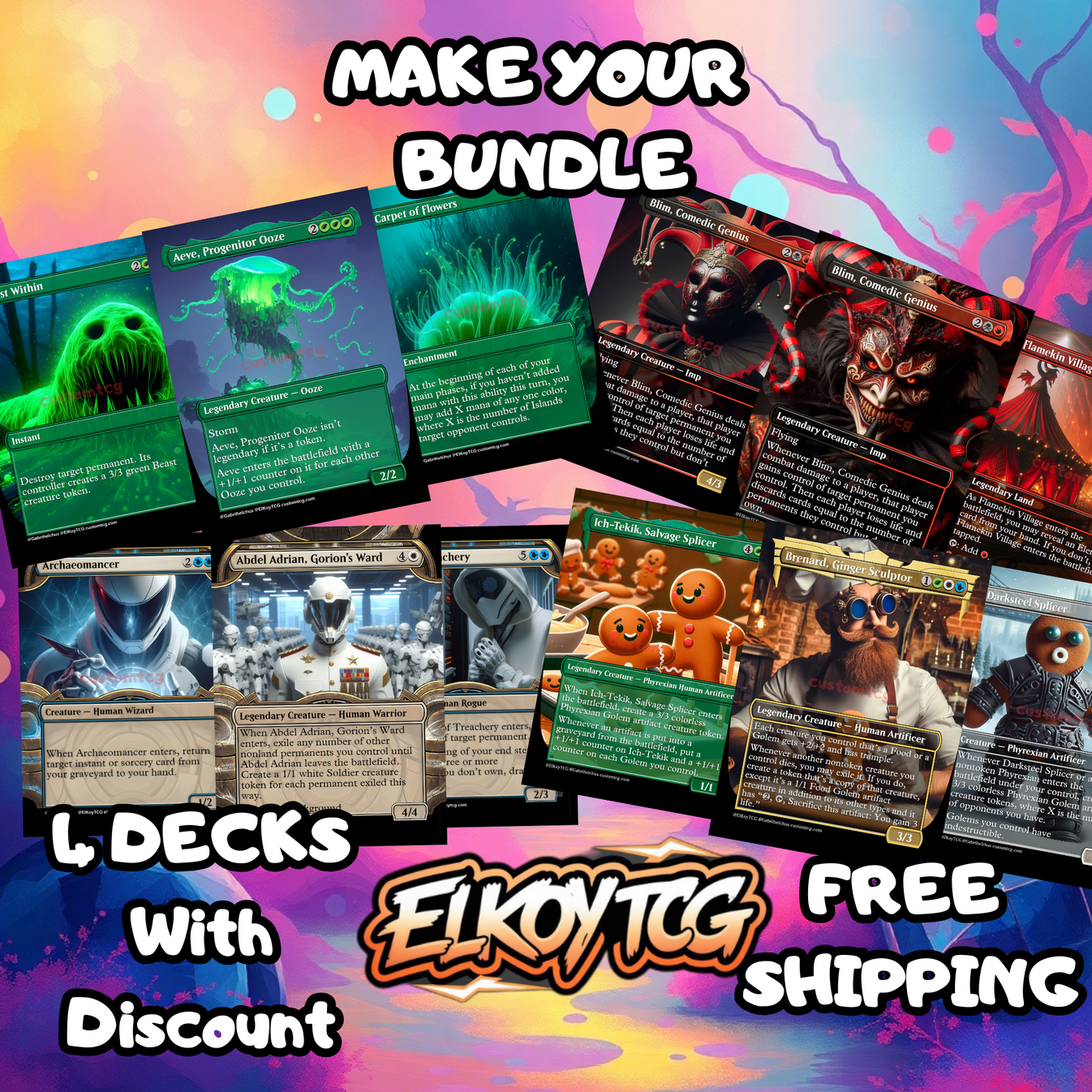 Bundle Pack - Make Your Bundle - Big Save – ElkoyTCG
