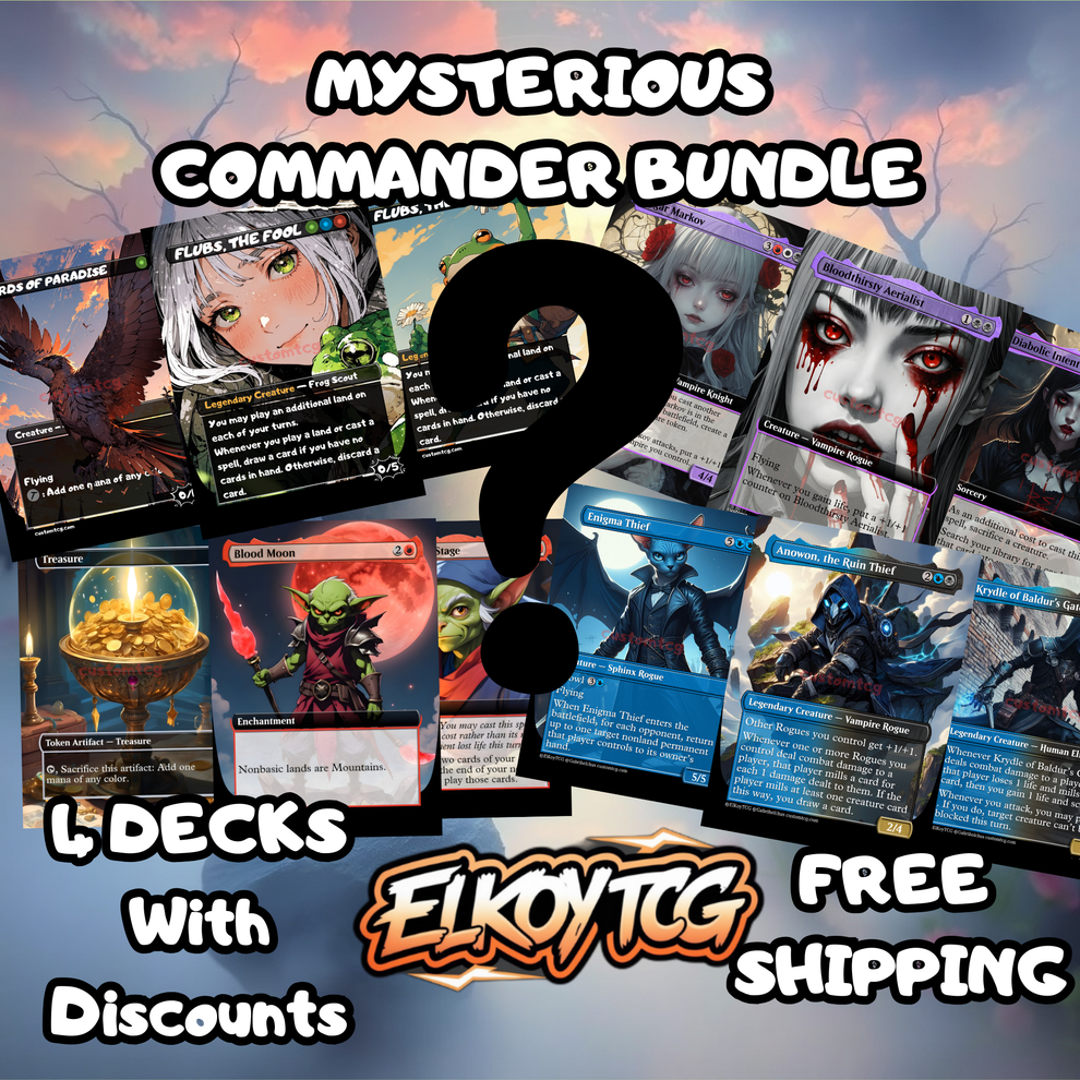 Random Bundle - Mysterious Commander Bundle – ElkoyTCG